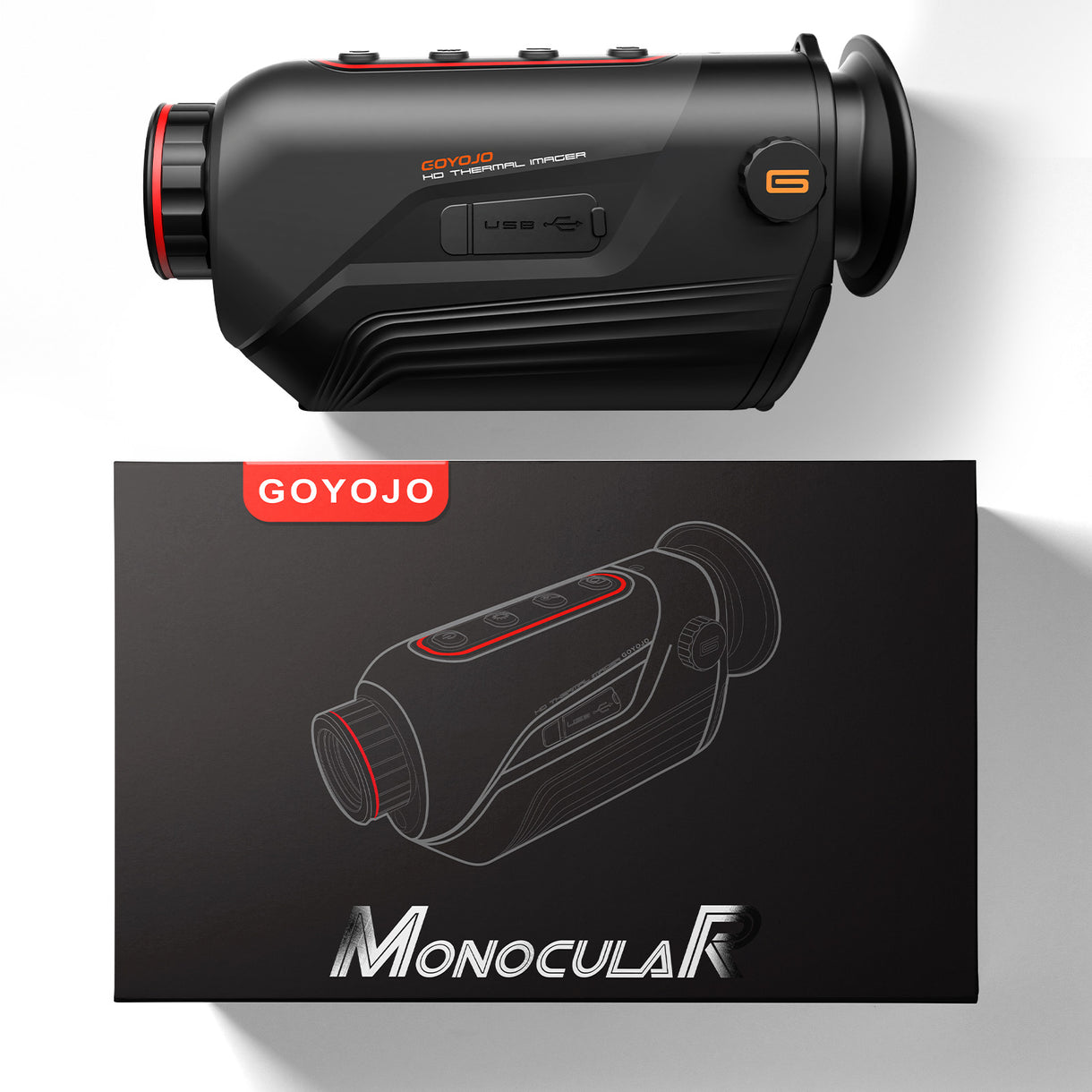 GOYOJO 256x192 Thermal Monocular – G210 / G215 – GOYOJO Optics